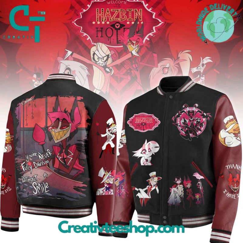 Hazbin Hotel Baseball Jacket - Creativteeshop