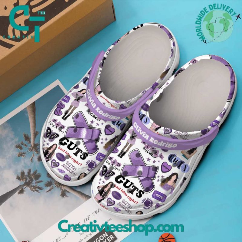 Olivia Rodrigo Guts Crocs Shoes - Creativteeshop
