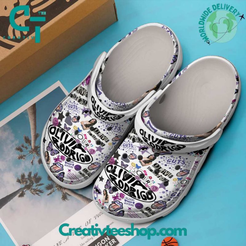 Olivia Rodrigo Guts World Tour Crocs Shoes - Creativteeshop