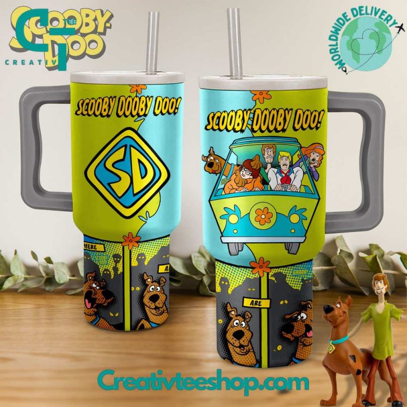 Scooby Doo 40oz Stanley Tumbler - Creativteeshop