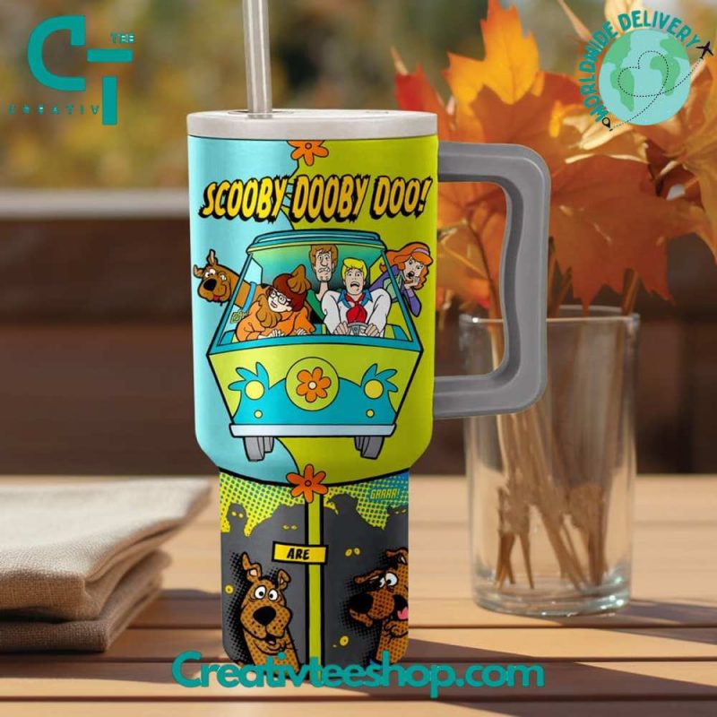 Scooby Doo 40oz Stanley Tumbler - Creativteeshop