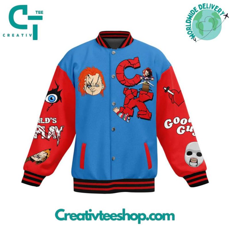 The Chucky Don't Fck With The Chuck Baseball Jacket - Creativteeshop