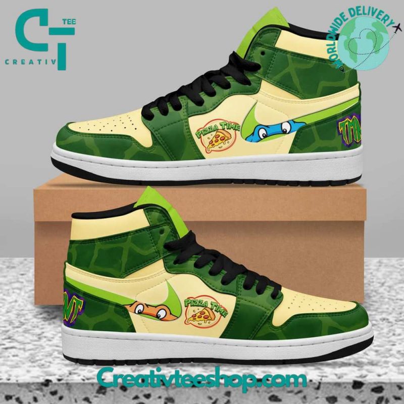 Teenage Mutant Ninja Turtles Pizza Time Air Jordan 1 Sneaker ...