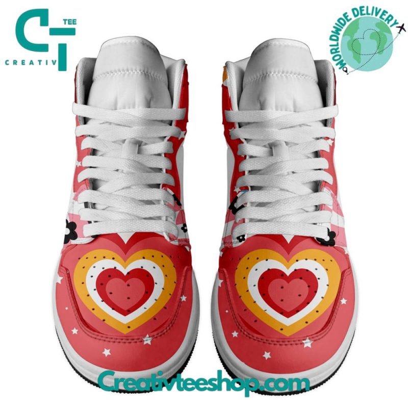 The Powerpuff Girls Blossom Air Jordan 1 Sneaker - Creativteeshop