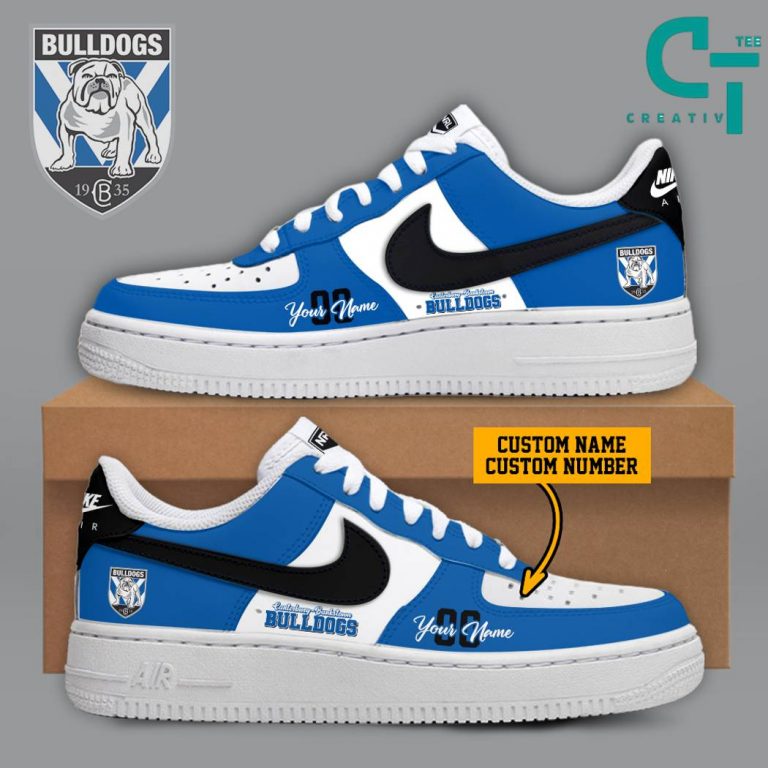 NRL Canterbury Bulldogs 2024 Air Force 1 Sneaker - Creativteeshop