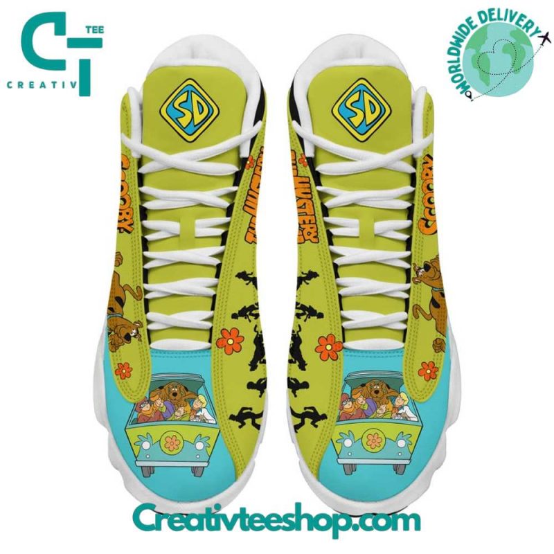 Scooby Doo The Mystery Machine Air Jordan 13 Sneakers - Creativteeshop