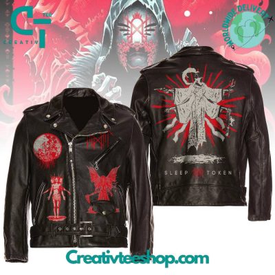 Sleep Token Leather Jacket - Creativteeshop