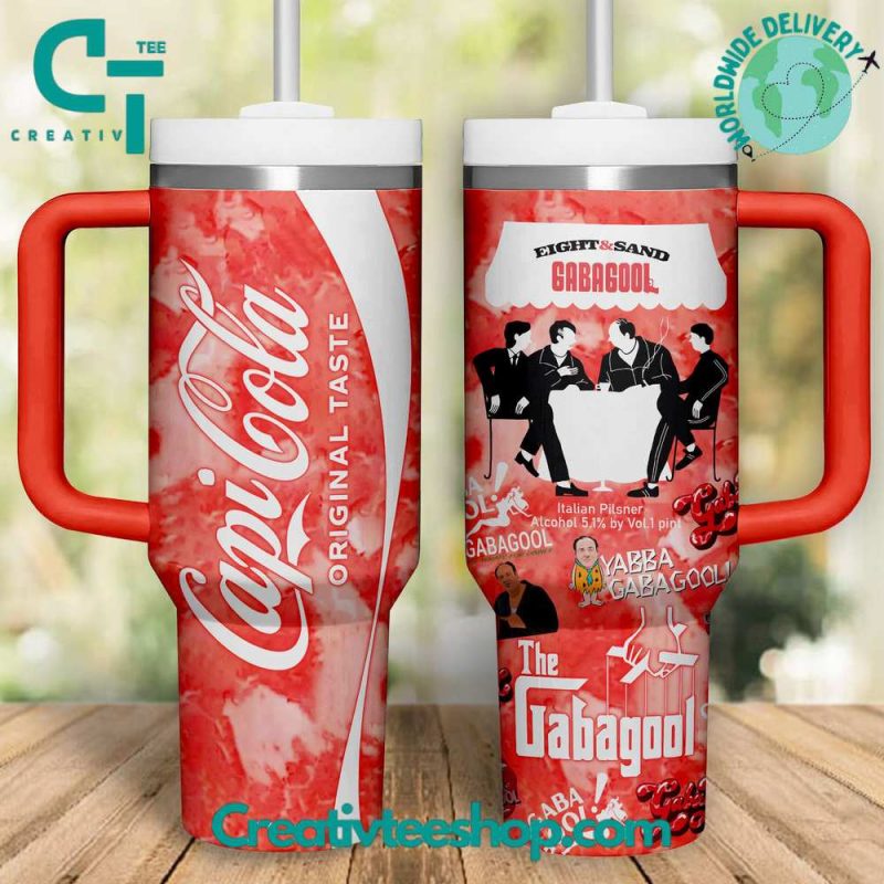 The Sopranos x Coca Cola Stanley Tumbler 40oz - Creativteeshop