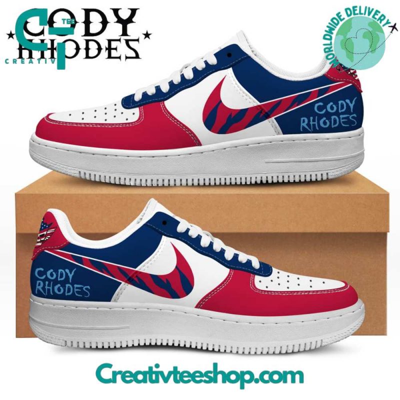 WWE Cody Rhodes Air Force 1 Sneakers - Creativteeshop