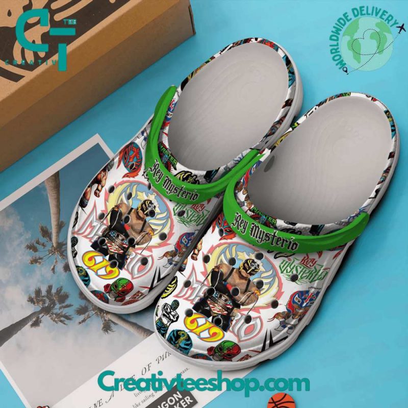 WWE Rey Mysterio Crocs Shoes - Creativteeshop