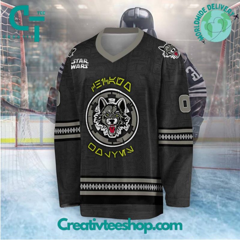 AHL Chicago Wolves x Star Wars 2024 Hockey Jersey - Creativteeshop