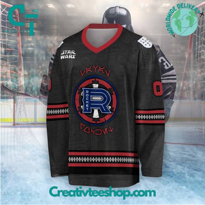 AHL Laval Rocket x Star Wars 2024 Hockey Jersey - Creativteeshop