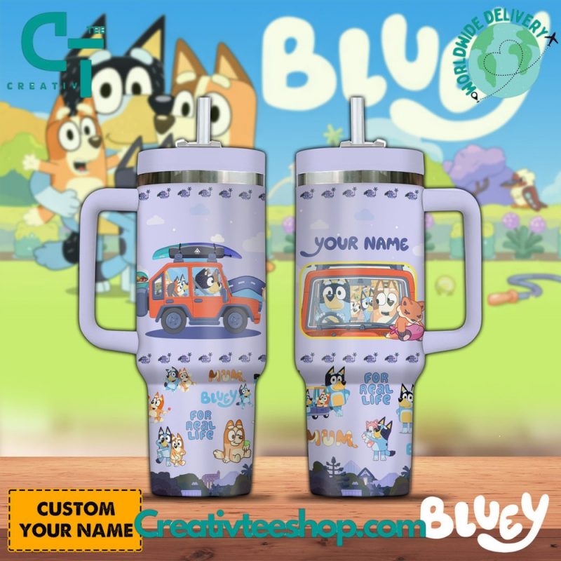 Bluey For Real Life Stanley Tumbler - Creativteeshop