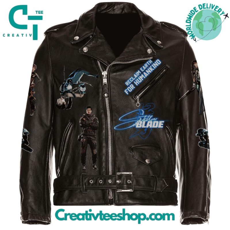Stellar Blade Leather Jacket - Creativteeshop