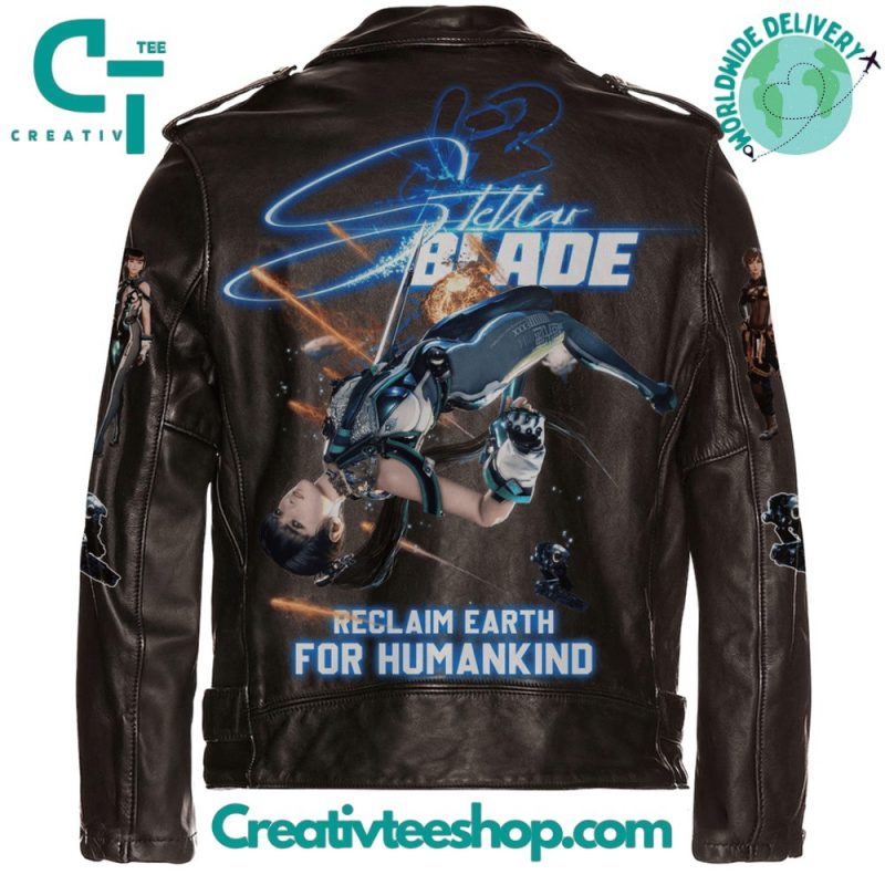 Stellar Blade Leather Jacket - Creativteeshop