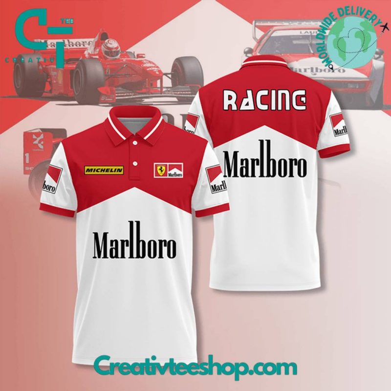 Marlboro Racing Polo Shirt - Creativteeshop