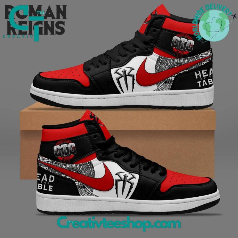 Roman Reigns The Tribal Chief Air Jordan 1 Sneaker - Creativteeshop
