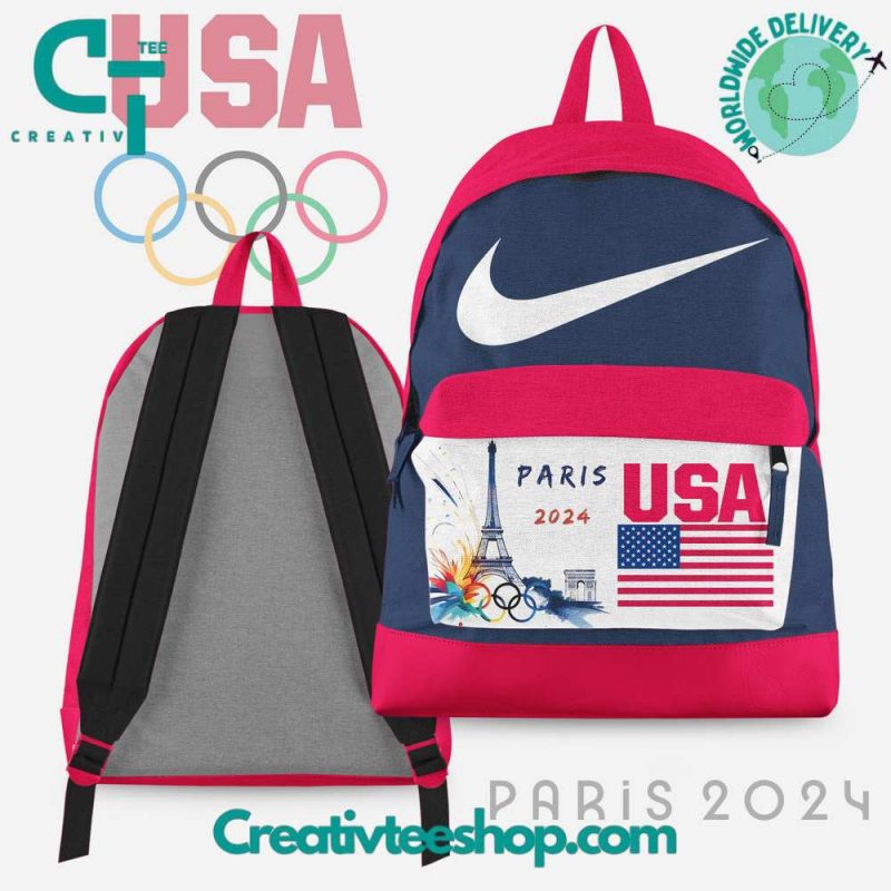 USA Olympic Team Paris 2024 Backpack - Creativteeshop