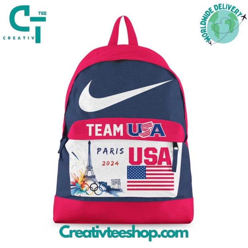 USA Olympic Team Paris 2024 Backpack - Creativteeshop