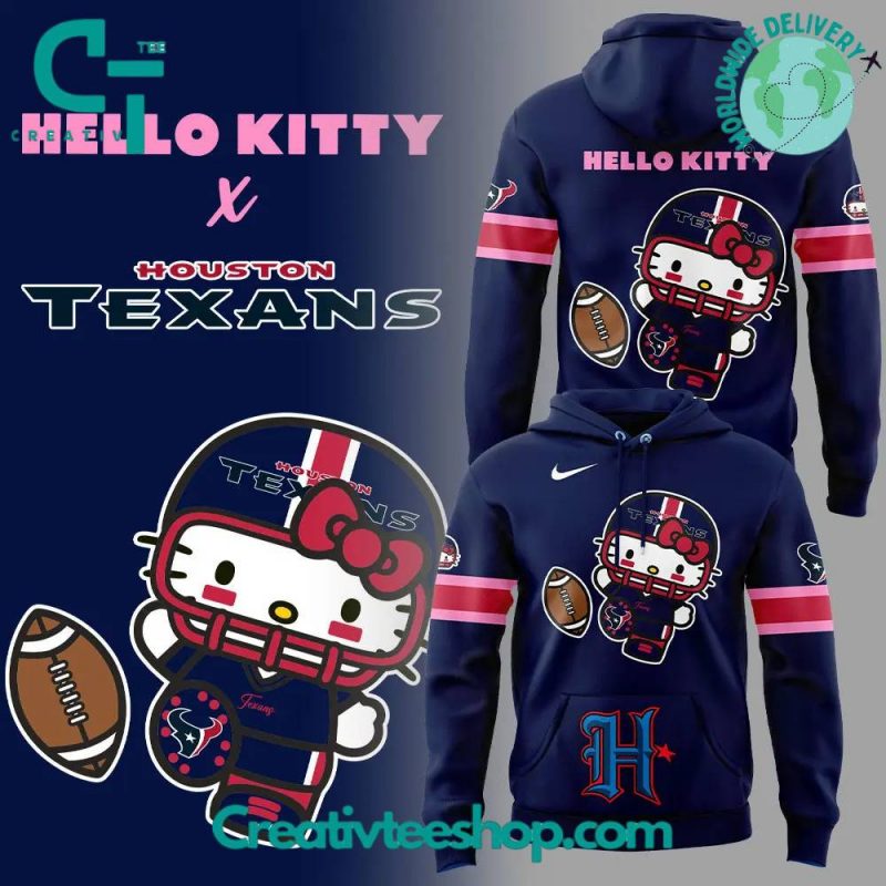 Houston Texans x Hello Kitty Special Edition Hoodie - Creativteeshop