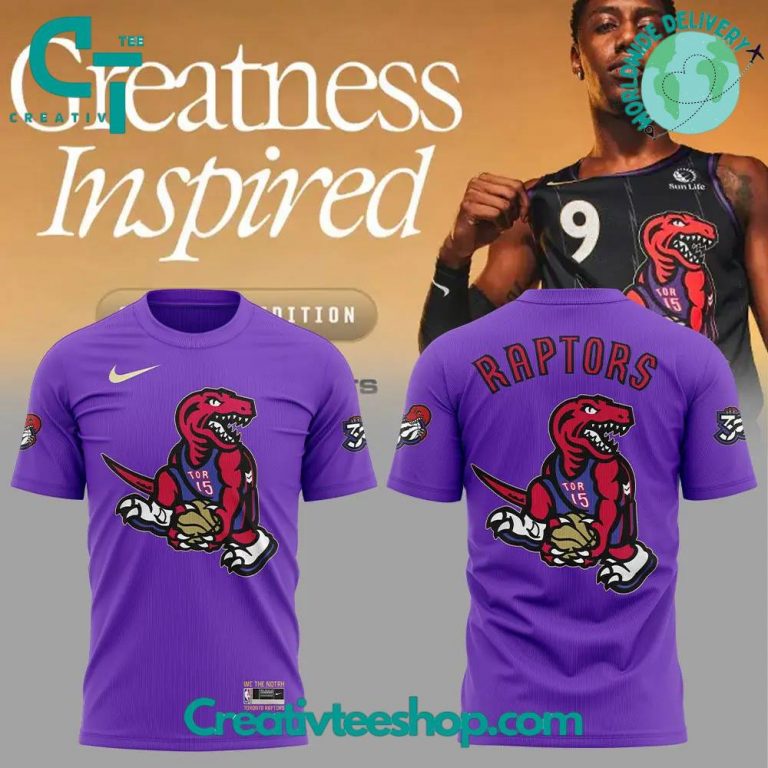 Toronto Raptors 30th Anniversary City Edition Greatness Inspired Tee ...