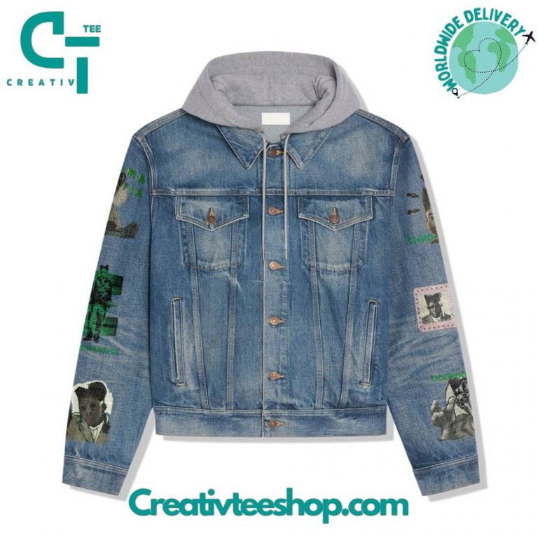 Tyler The Creator Chromakopia Hooded Denim Jacket - Creativteeshop