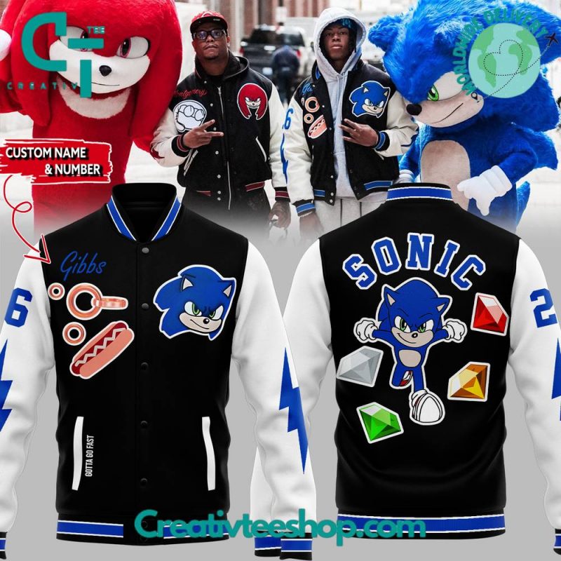 Detroit Lions x Knuckles the Sonic the Hedgehog Limited Edition Jacket ...