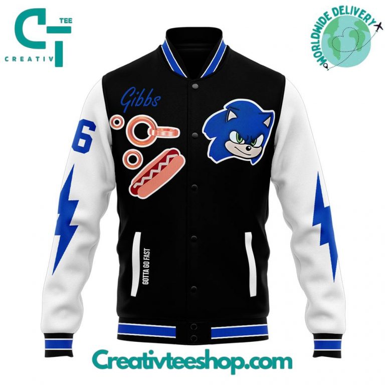 Detroit Lions x Knuckles the Sonic the Hedgehog Limited Edition Jacket ...