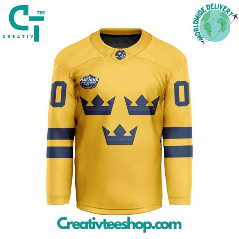 Canada National Ice Hockey Team 4 Nations Face-Off 2025 Hockey Jersey ...