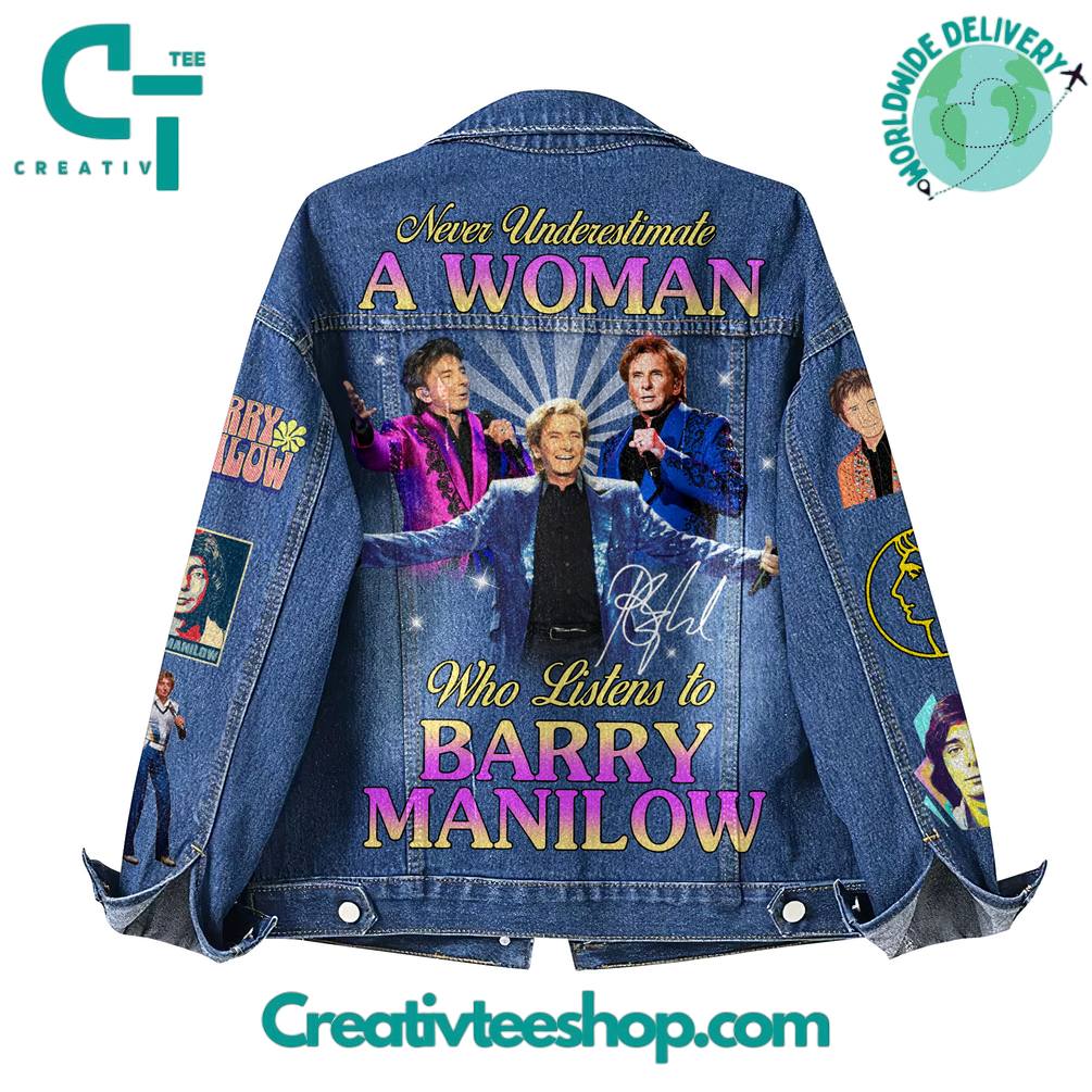 Barry Manilow Special Edition Denim Jacket - Creativteeshop