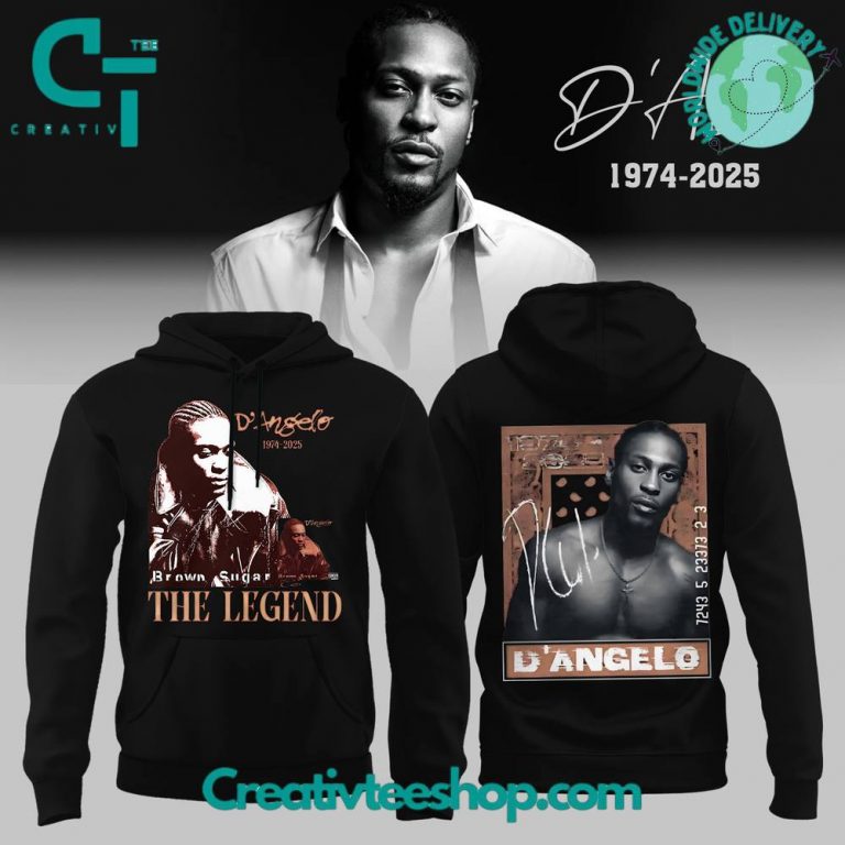 Legendary RB singer D'Angelo - Rest in Peace Hoodie - Creativteeshop