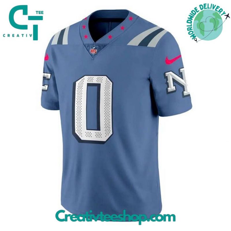 New England Patriots Rivalries NorEaster Custom Football Jersey - Creativteeshop