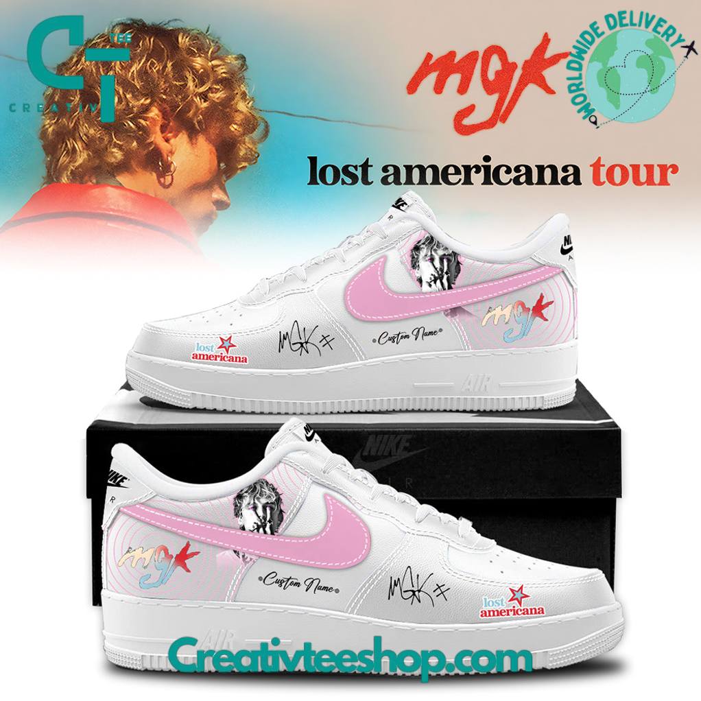 Machine Gun Kelly Lost Americana Tour Special Air Jordan 1 Sneaker ...